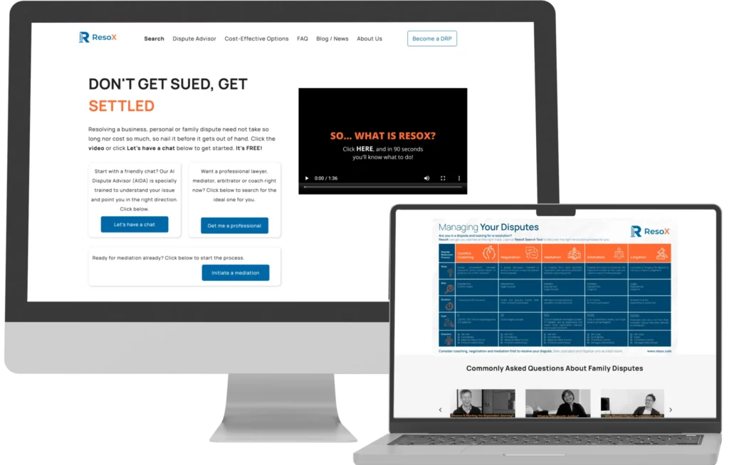 ResoX Web Application | Find the Best Legal Professionals Worldwide - Top Web and Mobile App ...